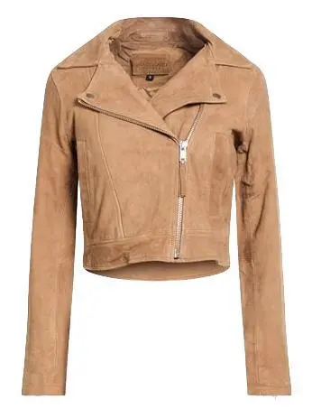 Bolongaro Trevor Aria Biker Jacket - Camel