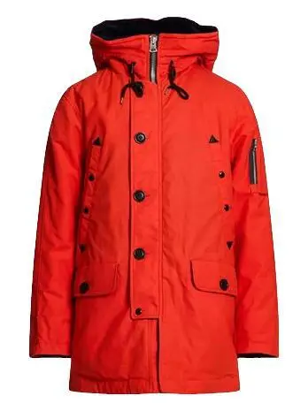 SPIEWAK Cotton And Elastane Parka - Tomato Red
