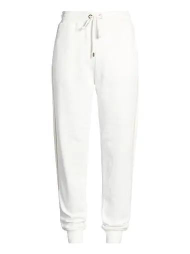 Luisa Spagnoli Cotton-blend Track Pants - White