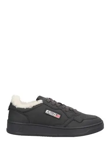 AUTRY Low-top Goat Skin Sneakers - Black