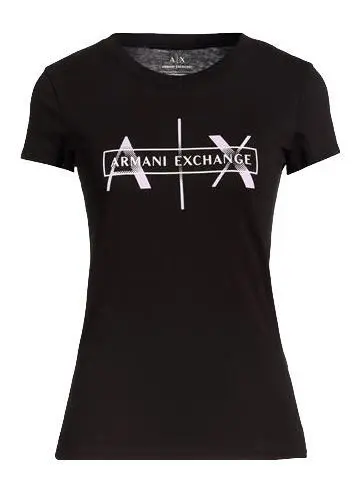 Armani Exchange Cotton Jersey T-shirt - Black