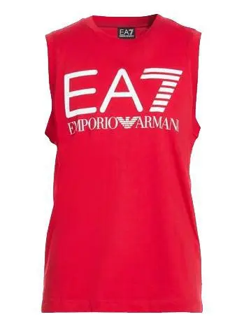 EA7 T-shirt Size Cotton - Red