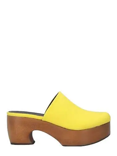 GRIFONI Mules & Clogs - Yellow