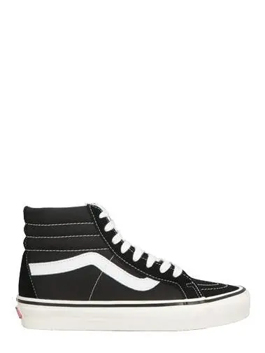 VANS Leather And Textile Fiber Sneakers - Black