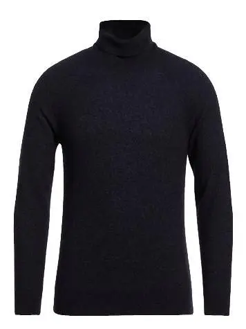 MOORER Turtleneck Knit Top - Blue