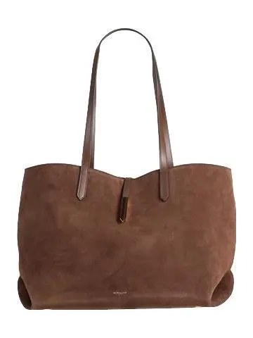 DEMELLIER Leather Shopper Bag - Brown