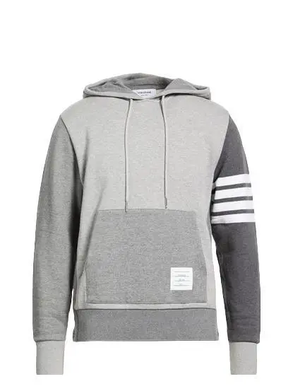 Thom Browne Light Cotton Fleece Sweatshirt - Grey