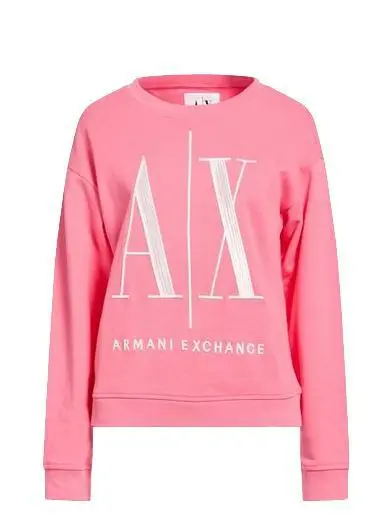 Armani Exchange Cotton Sweatshirt - Red