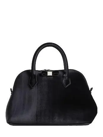 Save My Bag Velvet Scuba Handbag - Black