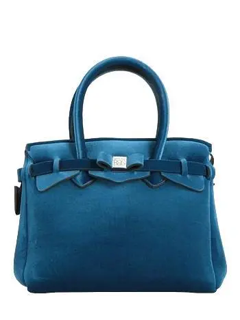 Save My Bag Polyamide And Elastane Tote Handbag - Blue