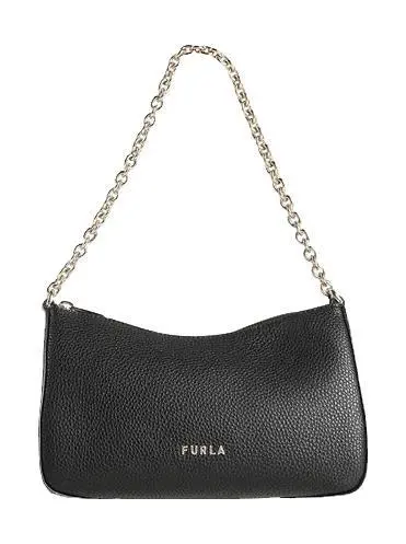 Furla Handbag In Leather - Black