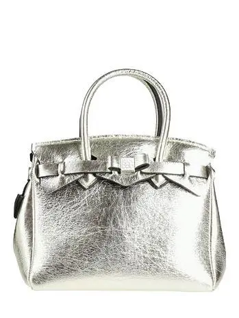 Save My Bag Handbag In Polyamide And Elastane - Gold