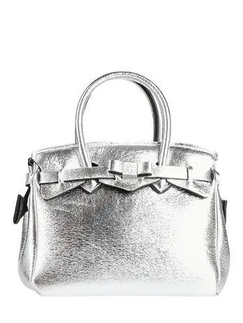 Save My Bag Handbag In Polyamide And Elastane - Silver