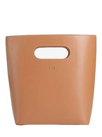 N°21 Leather Bucket Bag - Camel