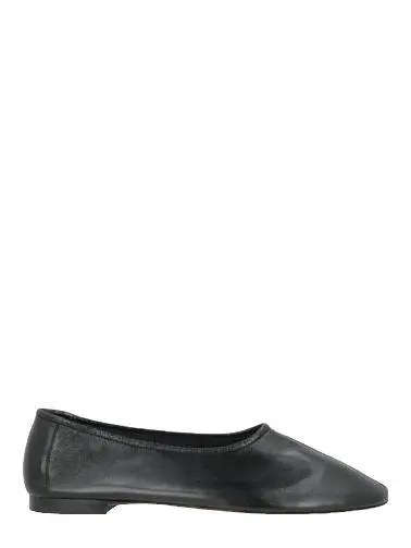By Far Ballet Flats Leather - Black