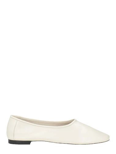 By Far Ballet Flats In Leather - Cream