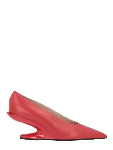 N°21 Leather Pumps - Red