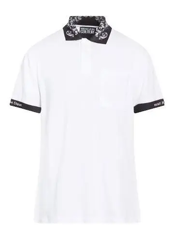 Versace Polo Shirt Size Cotton - White