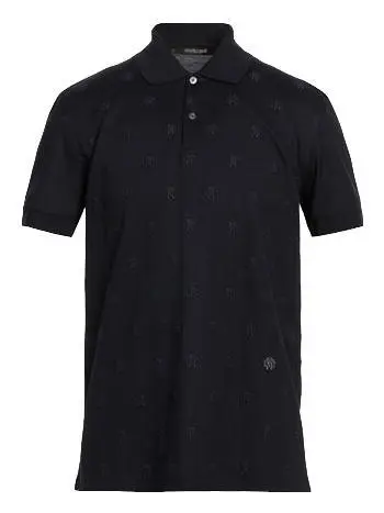 Roberto Cavalli Polo Shirt Size Cotton - Blue