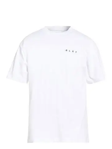 OLAF HUSSEIN T-shirt Size Cotton - White