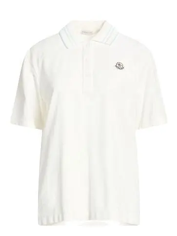 Moncler Cotton Polo Shirt - White