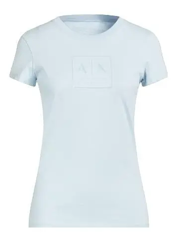 Armani Exchange Logo-print Cotton T-shirt - Blue