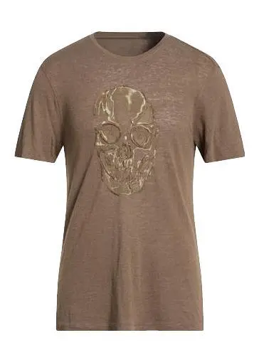 John Varvatos T-shirt Size Linen, Modal - Green
