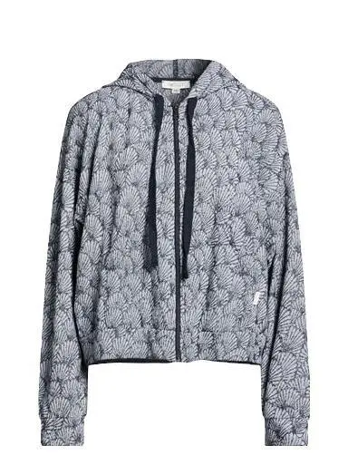 Crossley Cotton Recycled Cotton Knit Zip-up Cardigan - Grey