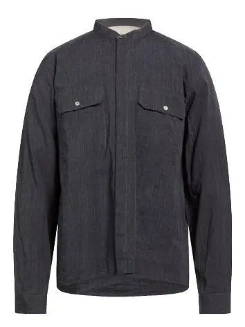 Crossley Shirt Size Linen, Cotton - Grey