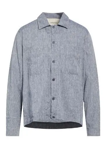 Crossley Denim Shirt Size Linen, Cotton - Blue
