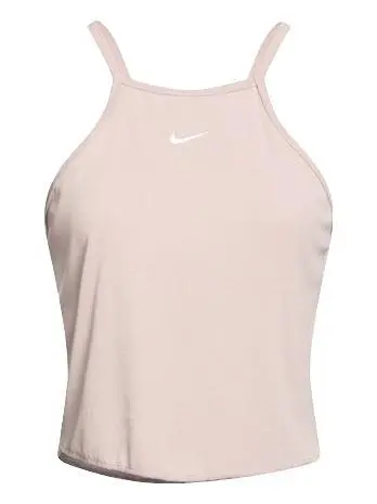 Nike Top Sand Polyester, Lyocell, Elastane - Beige