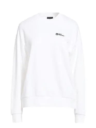 JACK WOLFSKIN Organic Cotton Sweatshirt - White
