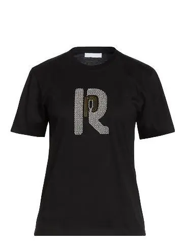 Rabanne Cotton Jersey T-shirt - Black