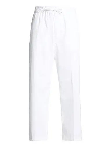 LARDINI Casual Cotton Pants - White