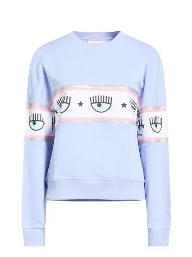 CHIARA FERRAGNI Sweatshirt Light Cotton - Blue