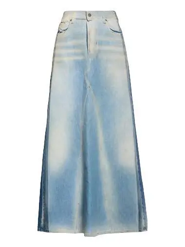 DIESEL® Flared Denim Skirt - Blue
