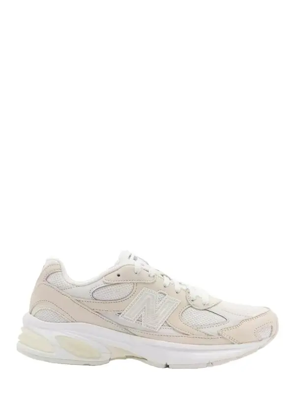 Comme Des Garçons Panelled Mesh-detail Sneakers - Neutrals