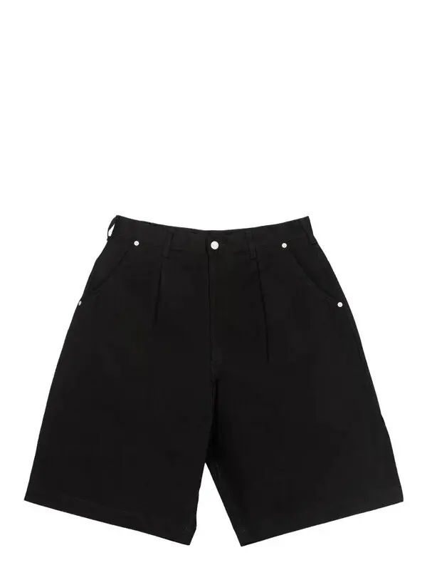Comme Des Garçons Pleated Shorts - Black