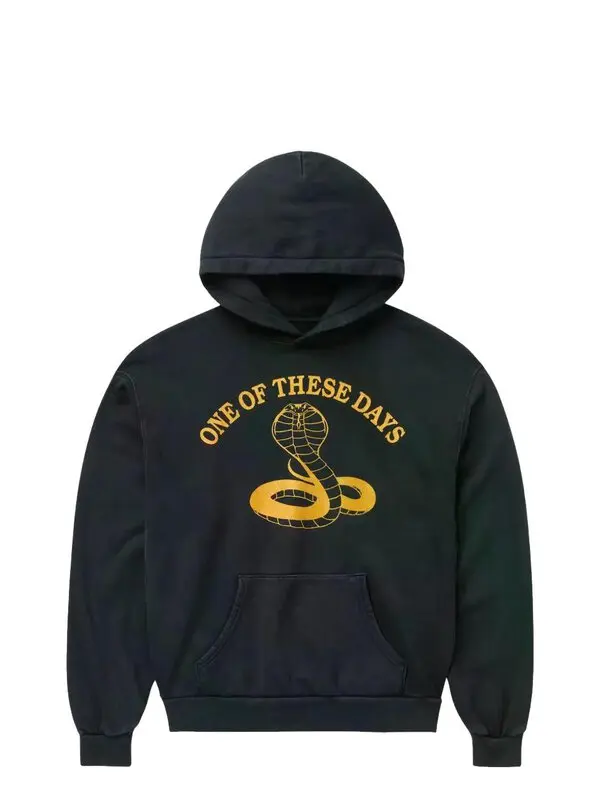 ONE OF THESE DAYS Cobra Hoodie - Black