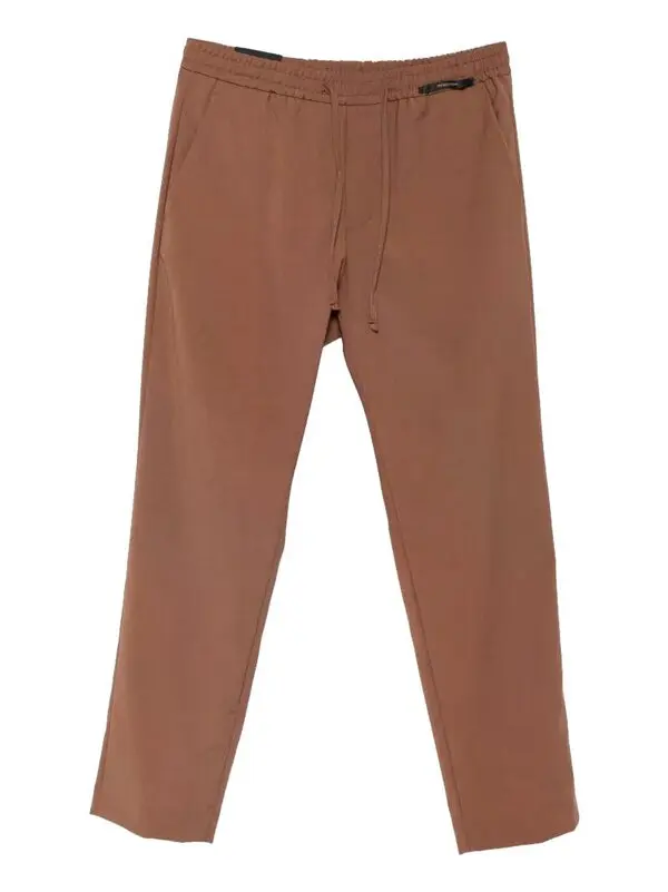 MICHAEL COAL Mc Adam Drawstring Trousers - Brown