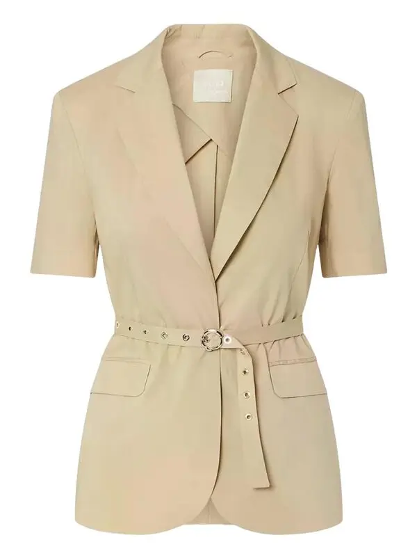 Liu Jo Belted Short-sleeve Jacket - Neutrals