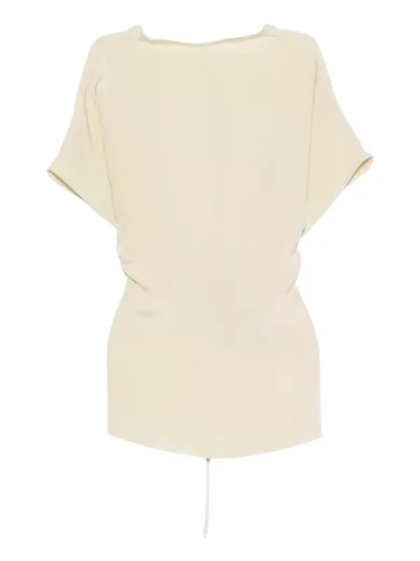 Tove Anya Boat-neck Blouse - Neutrals