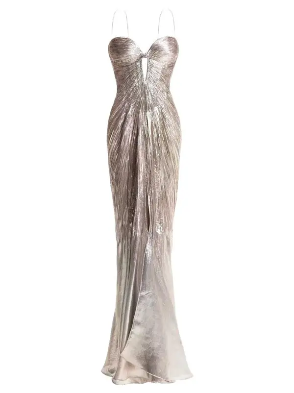 MARIA LUCIA HOHAN Mirren Spaghetti-strap Maxi Dress - Pink