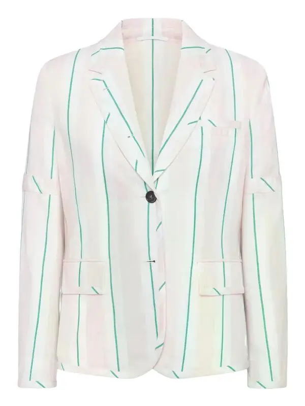 Thom Browne Striped Jacket - Pink