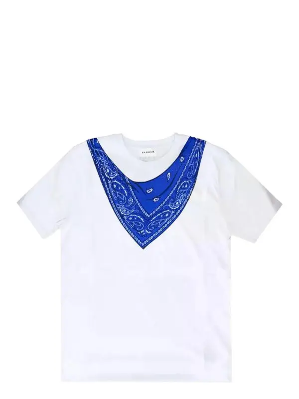 P.a.r.o.s.h Bandana-print T-shirt - White