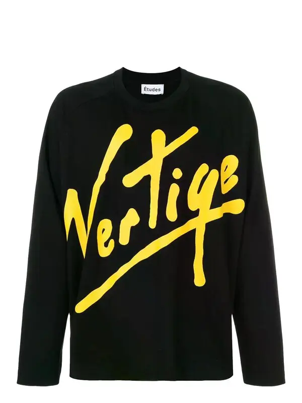Études Studio Desert Ls Vertige T-shirt - Black