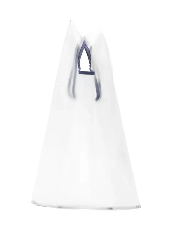 CAPE CONCEPT Semi-transparent Tote Bag - White