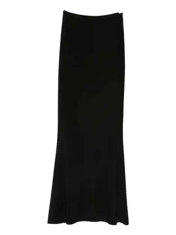 Norma Kamali Obie Maxi Skirt - Black
