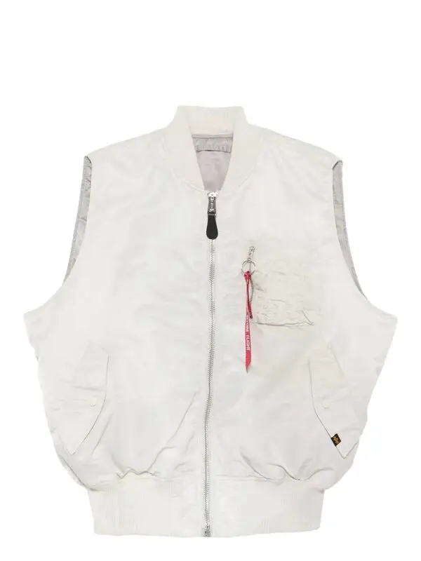 Alpha Industries Ma-1 Heritage Sleeveless Gilet - Grey