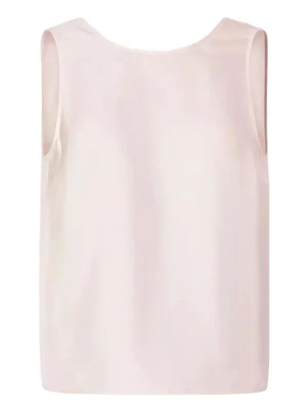 Loulou De Saison Gem-draped Sleeveless Top - Pink